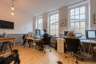Serviced Office Space & Desks to Rent near East London | HubbleHQ
