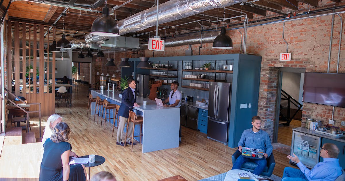 Gather Workspaces - Art's District | Book your workspace with Hubble On-Demand