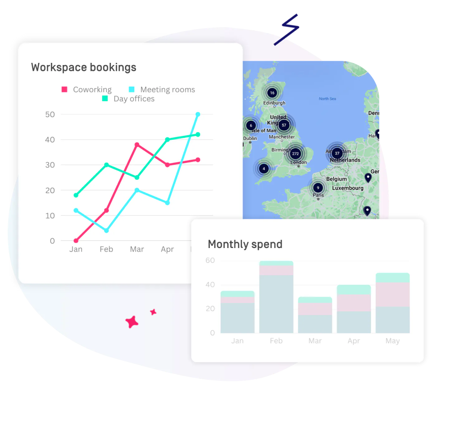 Search and Book On-Demand Workspace | Hubble