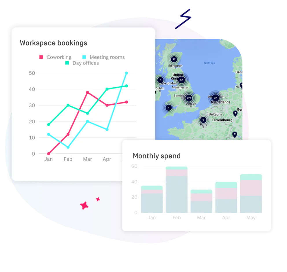 Search and Book On-Demand Workspace | Hubble