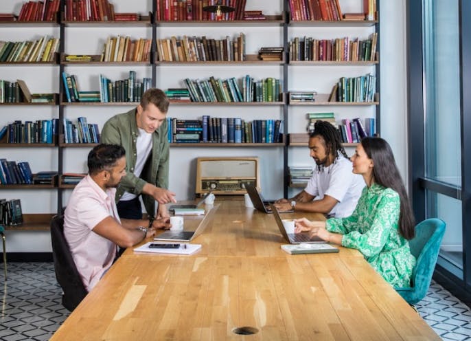 Workspace - The Shepherds Building | On-demand office space with Hubble ...